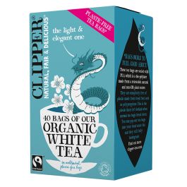 White Tea Bags - Organic 6x40bags